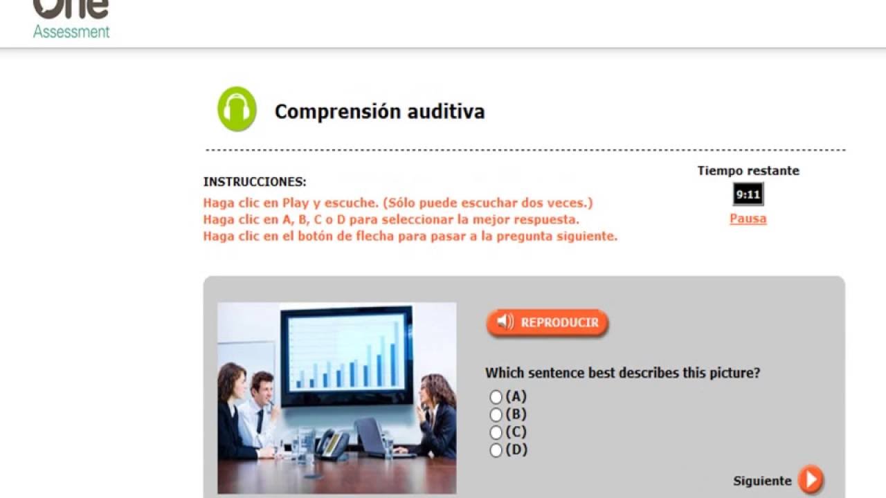 Pearson English One Assessment Test PART 1 - YouTube