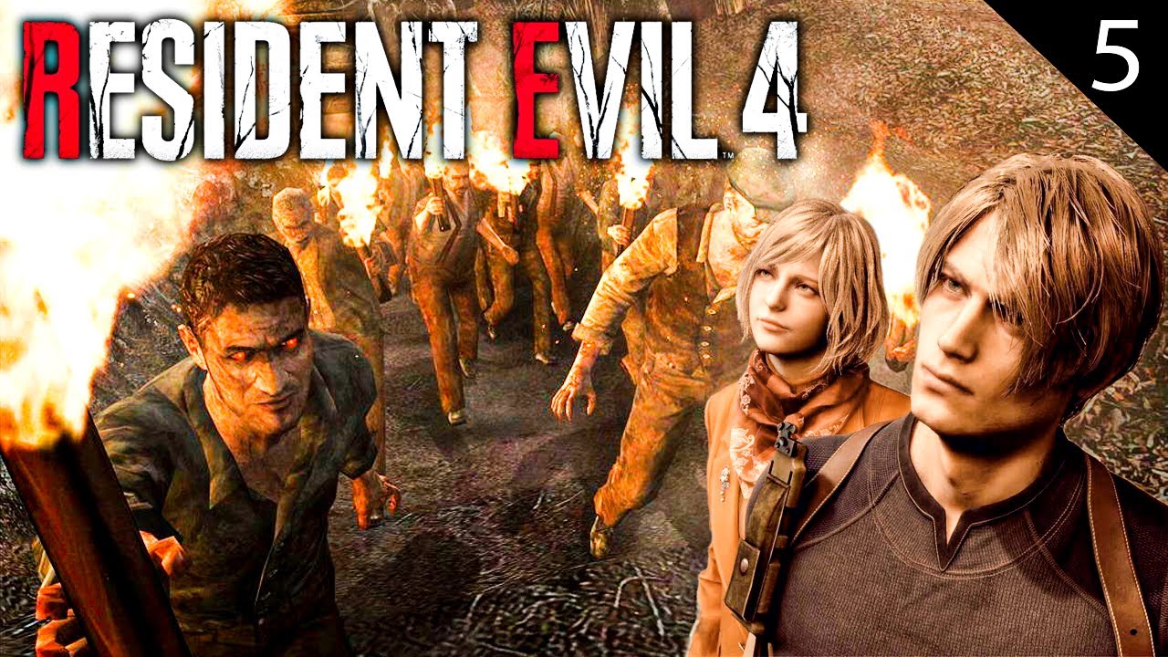 RE4 #5 | Nos acorralan dentro de la casa | RESIDENT EVIL 4 REMAKE ...