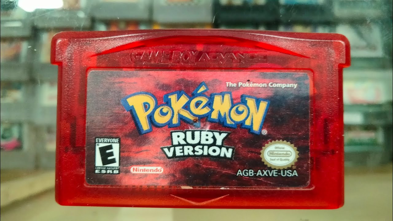Pokémon Ruby versión Nintendo gameboy advance - YouTube