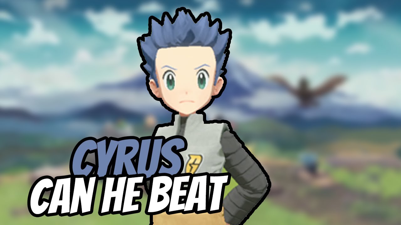 CAN CYRUS BEAT POKEMON LEGENDS ARCEUS VOD - YouTube