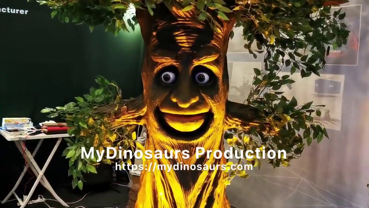 Animatronic Talking Tree - YouTube