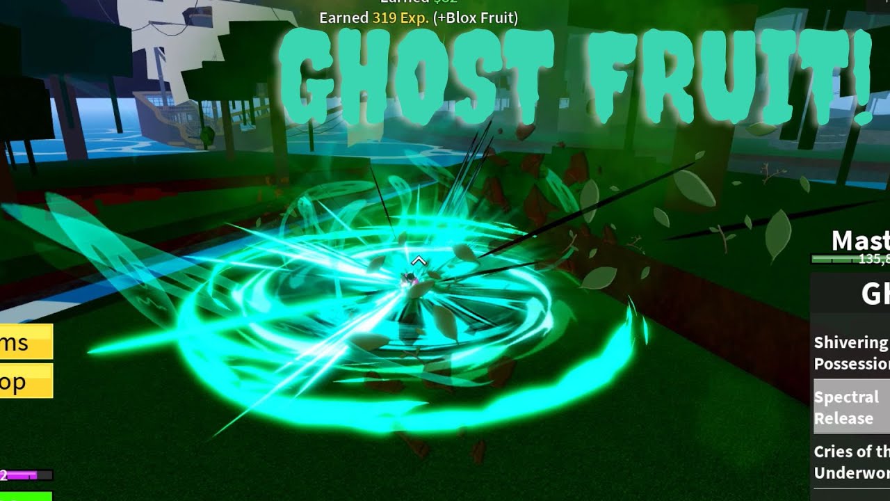 Roblox: Blox Fruits- I Got Ghost Fruit Maxed OUT! - Ghost Fruit ...