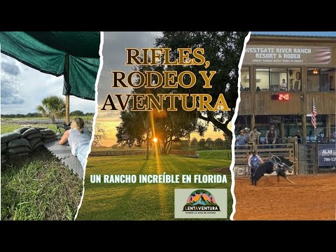 Fin de semana en Westgate River Ranch, Florida 🐎  Rodeo, fogatas y aventura en el corazón del estado