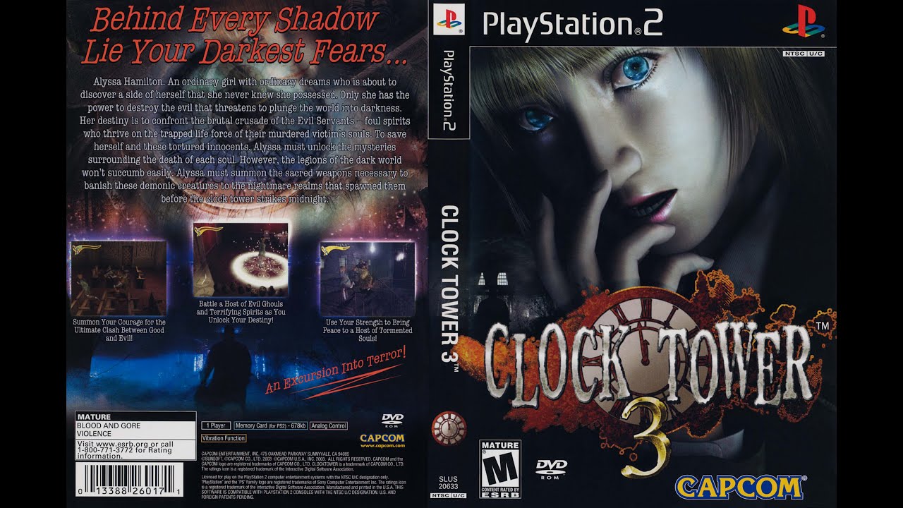 Clock Tower 3 de ps2 en ps3 HFW/hen - YouTube
