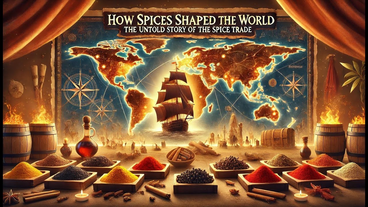 How Spices Shaped the World: The Untold Story of the Spice Trade #food ...