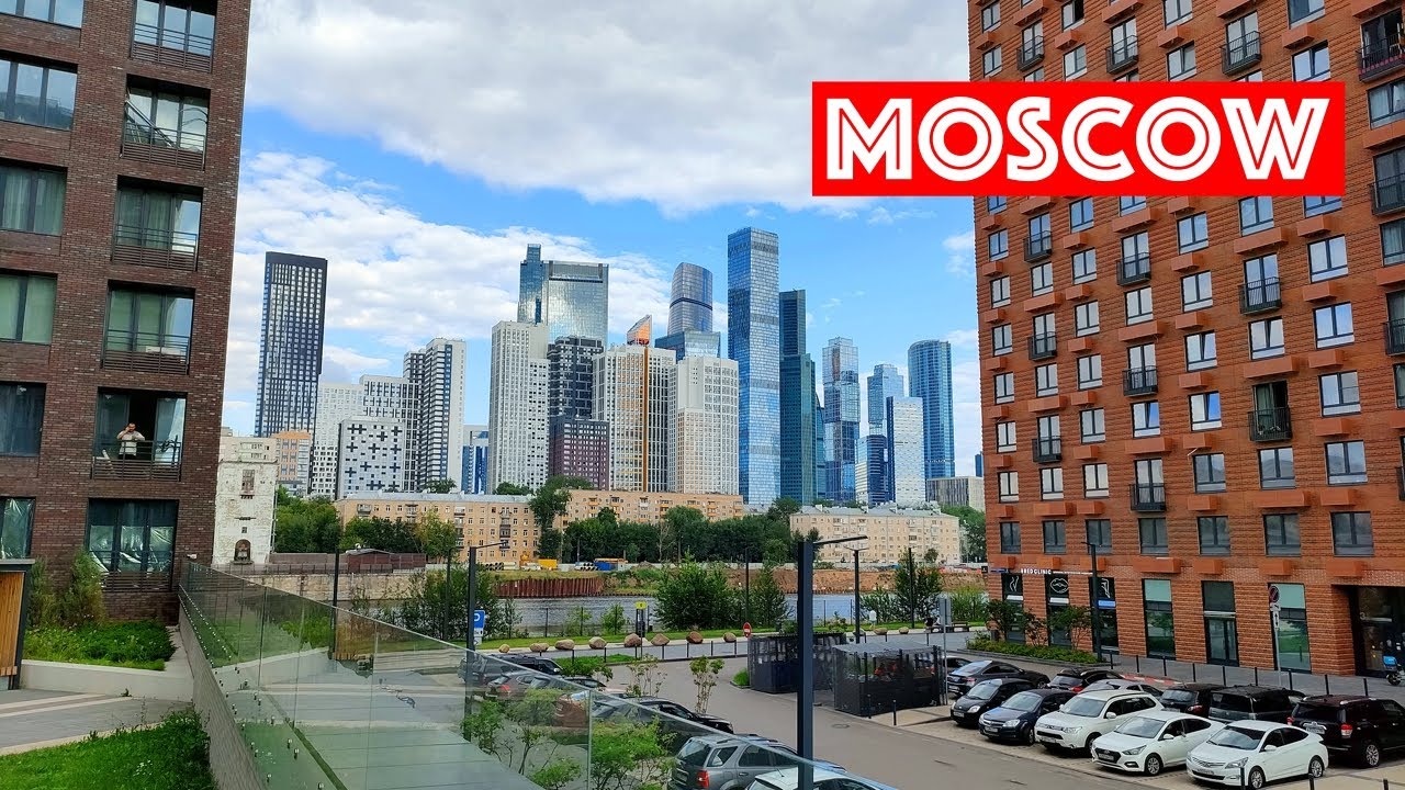 Moscow walks. Residential complex "Headliner" and residential complex ...