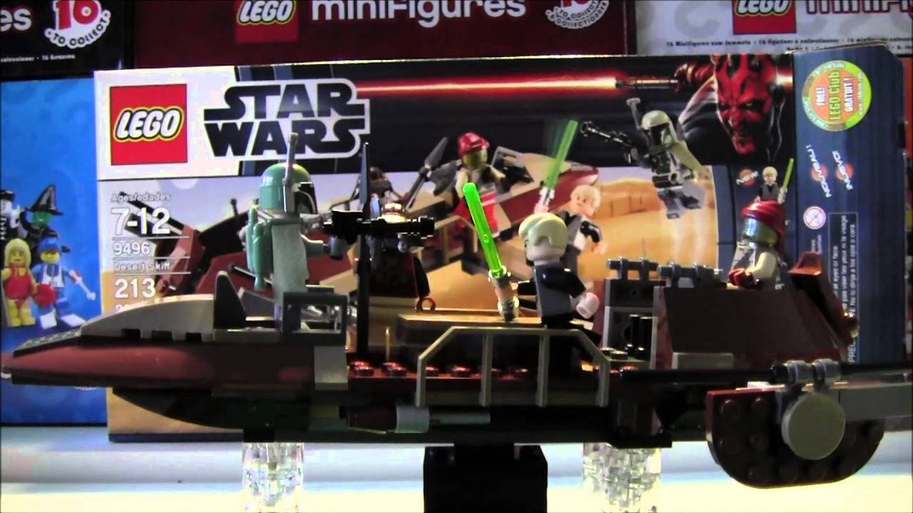 LEGO Star Wars 9496 Desert Skiff Review - YouTube