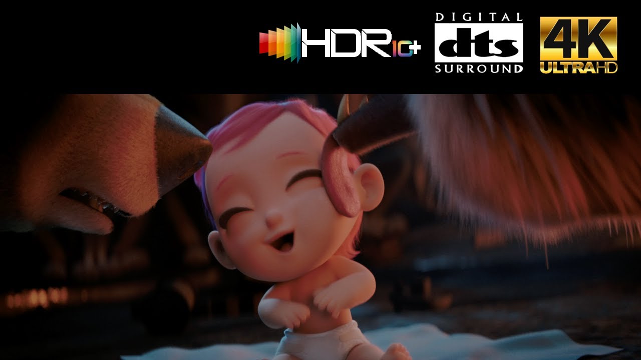 Storks (2016) - Wolves Lick Baby [4K24 HDR10+] - YouTube