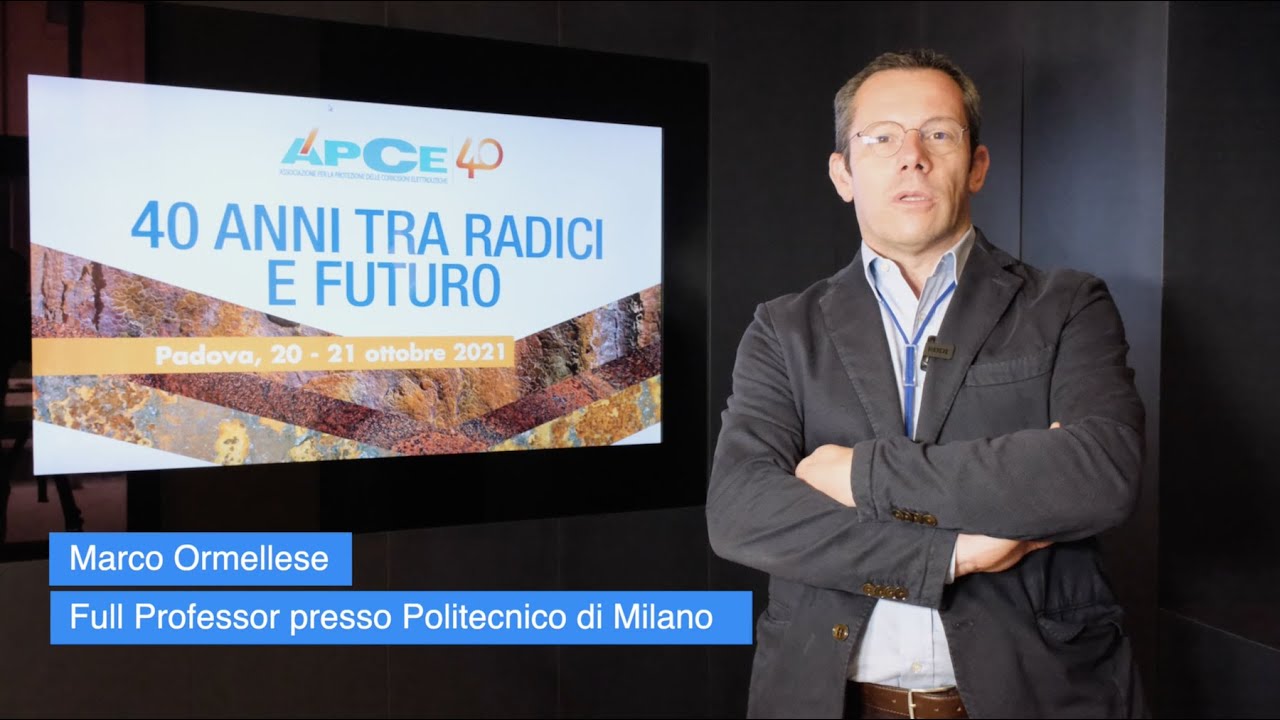 APCE - 40 ANNI TRA RADICI & FUTURO: Marco Ormellese - YouTube