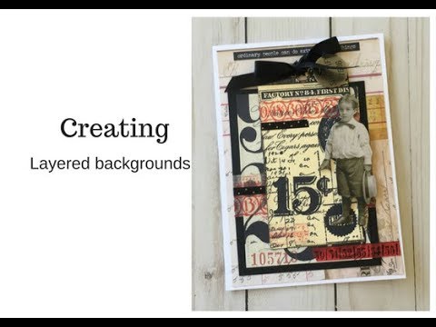 How to create layered backgrounds - YouTube
