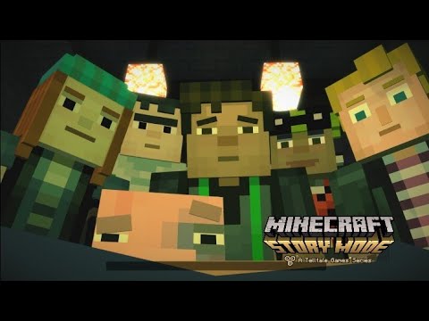 Nothing built can last forever Gabriel! | Minecraft Story Mode ...