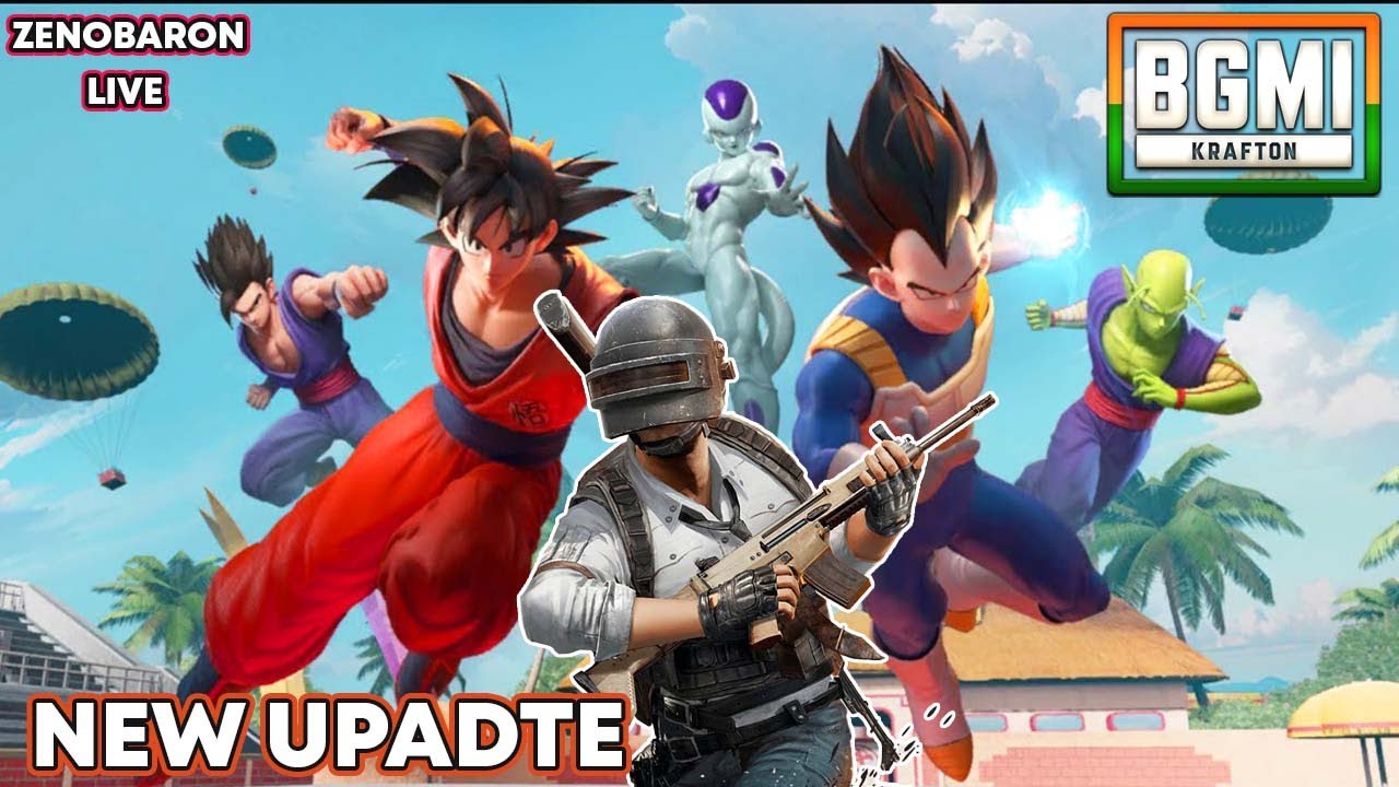 Dragon Ball Z Mode | BGMI Live | Road To 1k - YouTube