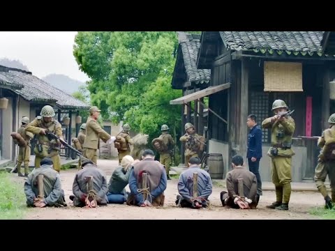 抗日功夫電影 | 日軍射殺村民，中國隊長獨闖刑場，虐殺日軍數十人  ⚔️ 抗日 | Kung Fu