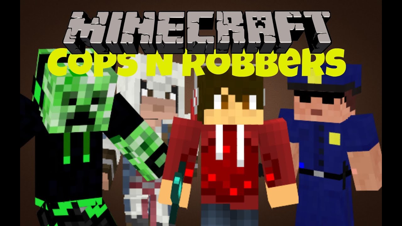 Minecraft: Mini-Game - COPS N ROBBERS! - YouTube