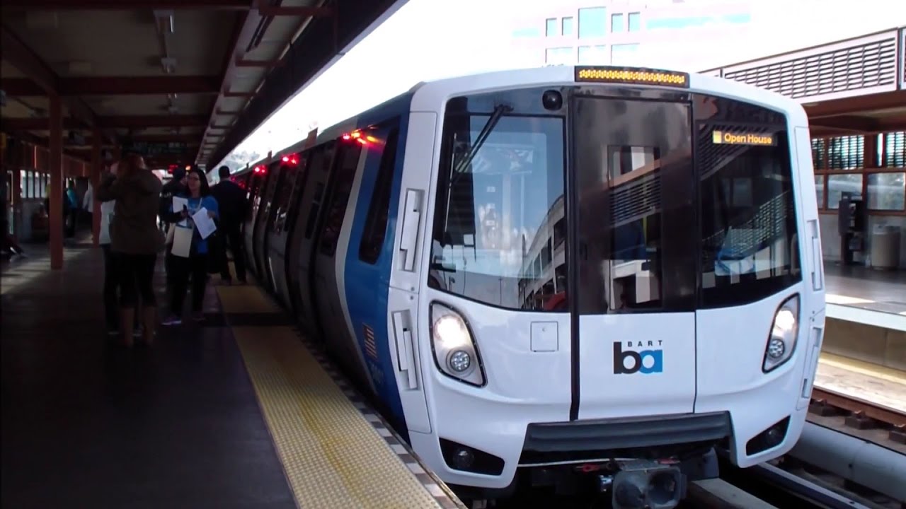 BART: Exclusive Tour of the Fleet of the Future - YouTube