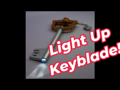 Kingdom Hearts Light Up Keyblade - YouTube