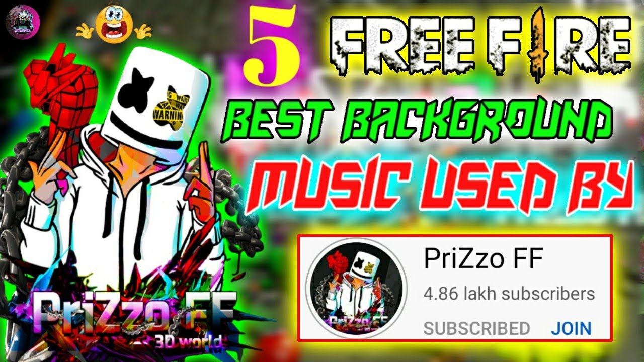 Top 5 Free Fire Background Music Used By PriZzo FF | PriZzo FF ...