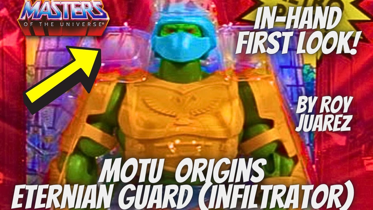 Masters Of The Universe Origins Eternian Guard Infiltrator Figure In ...