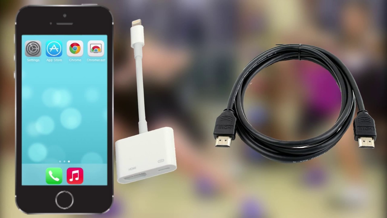 iPhone to TV Setup - YouTube