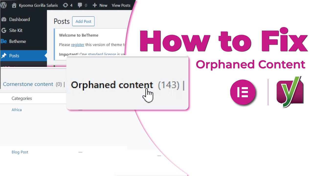 How to Fix Yoast Orphaned Content - YouTube