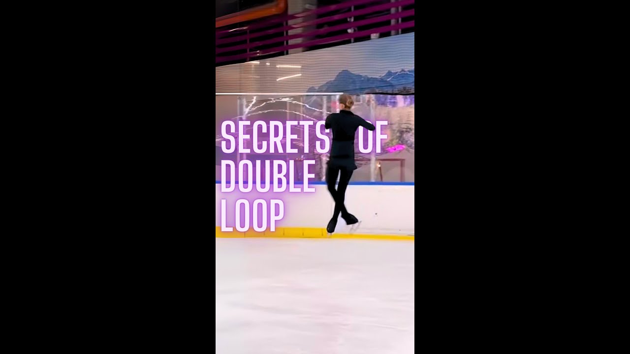 Secrets of Double Loop Jump #figureskating #rollerskating # ...