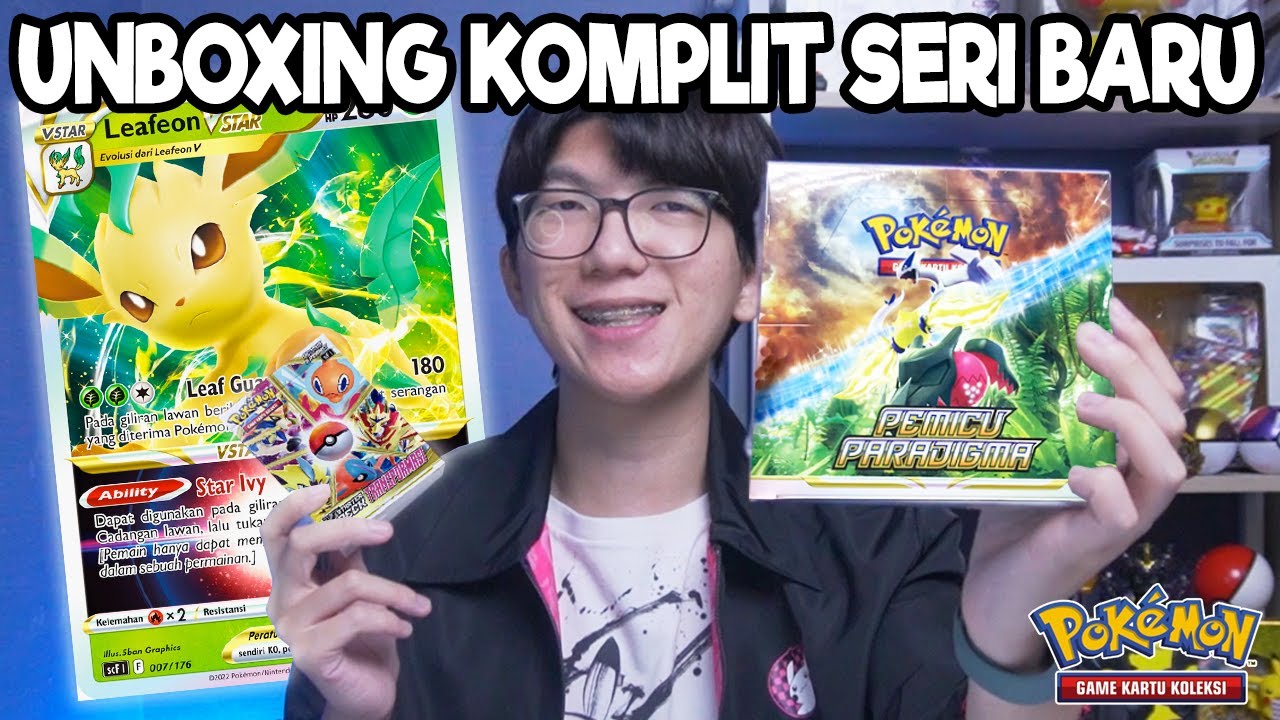 MULAI MAIN KARTU POKEMON DARI SINI! Unboxing Komplit V Starter Deck ...