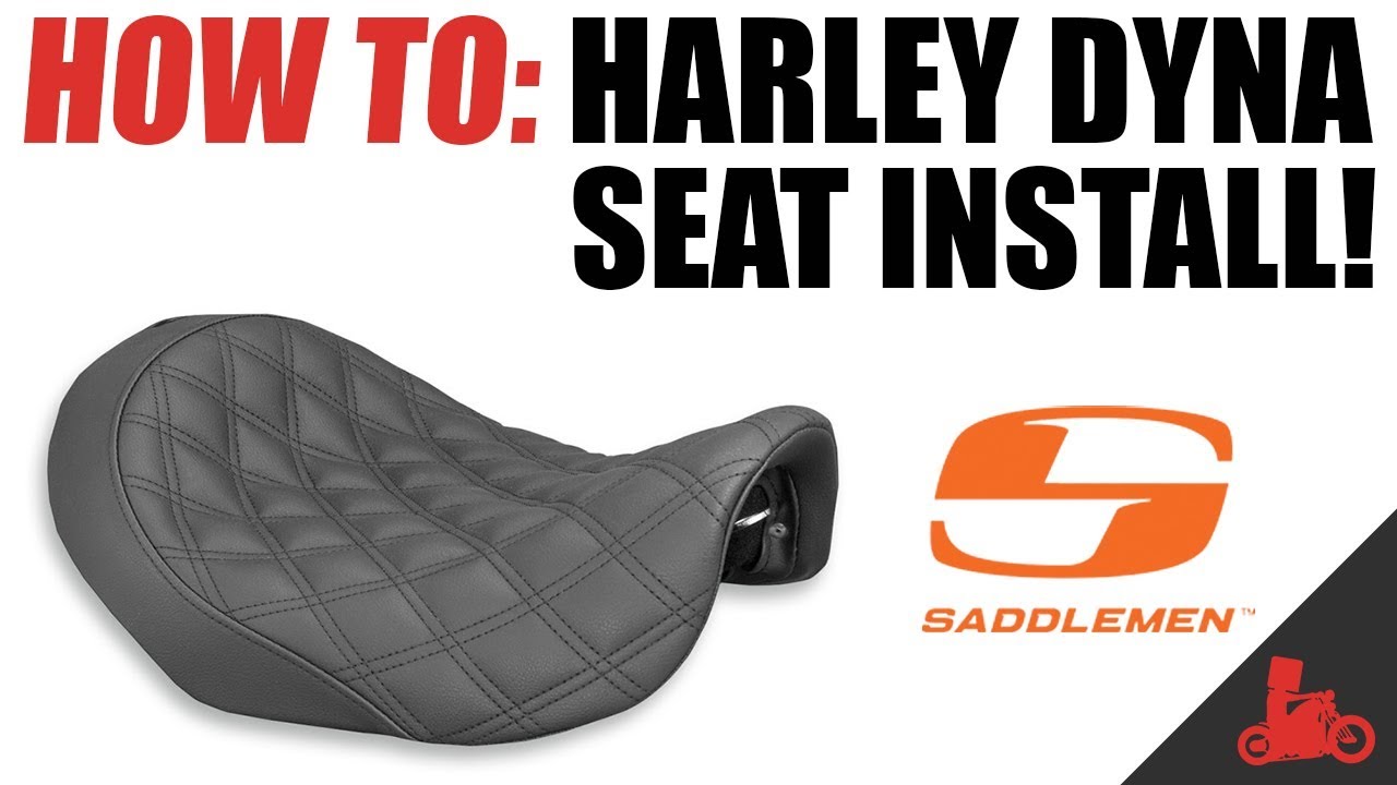 How To: Harley Seat Install! (Saddlemen) - YouTube