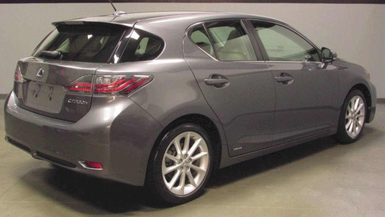2013 Lexus CT 200h Premium Package in Richmond, VA 16p168 - YouTube