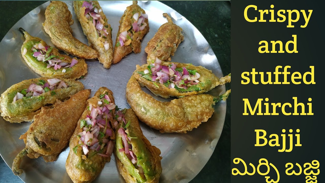 Crispy / Stuffed Mirchi Bajji with perfect measurements &Tips for ...