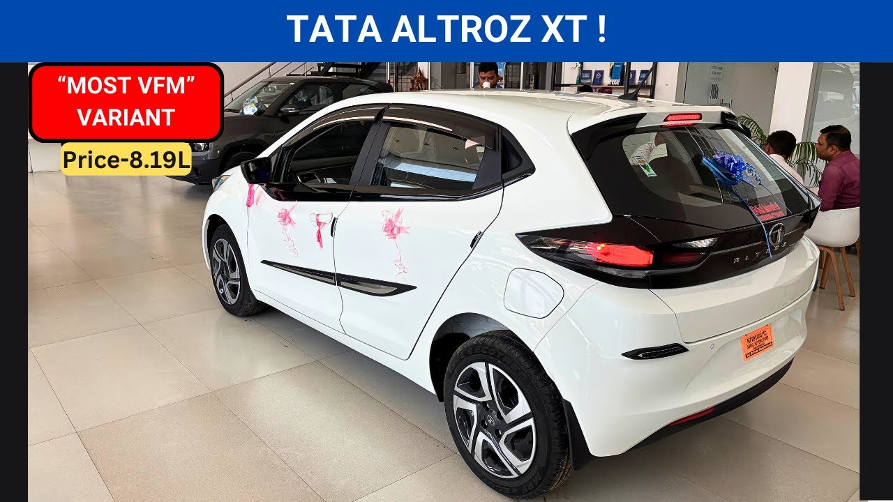 2025 Tata Altroz XT Plus | Detailed Walkaround With On Road Price ...