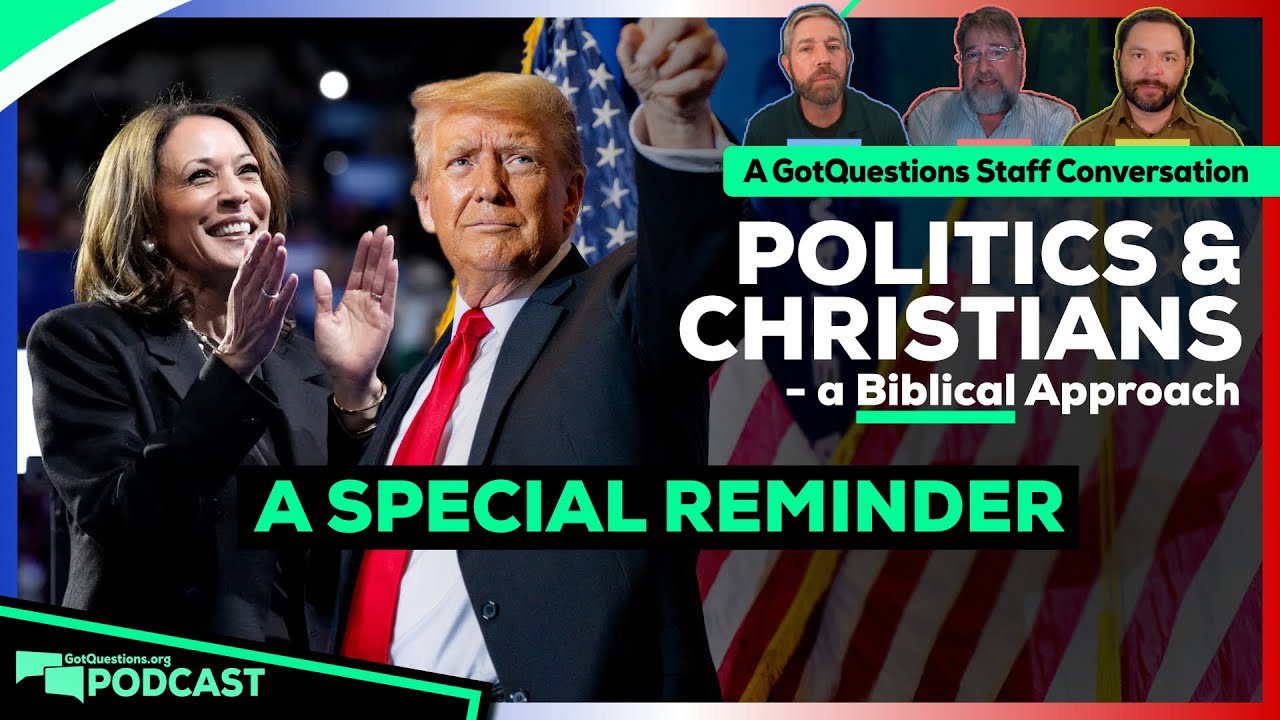 What should be a Christian's attitude toward politics? Involvement w/o ...