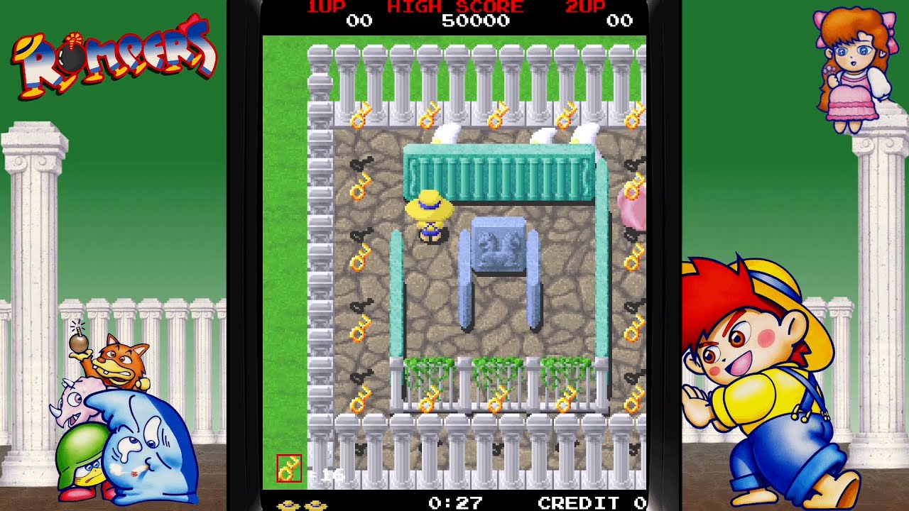 Romper, Bomper, Stomper, Boo! Rompers 1989 Arcade QuickPlay - YouTube