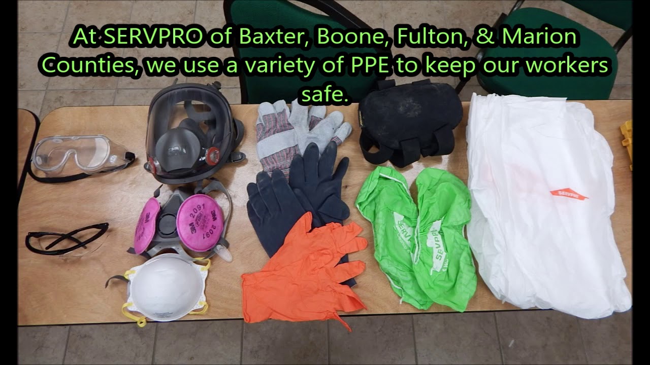 SERVPRO Personal Protective Equipment Video - YouTube
