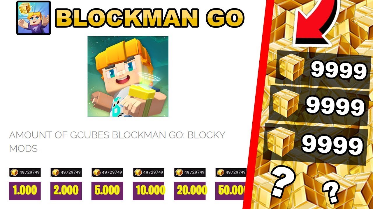 Trying All Free Gcubes Hacks For Blockman Go Bedwars!!! - YouTube