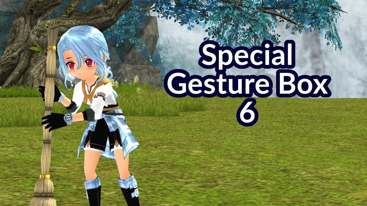 Mabinogi - Gestures - Special Gesture Box 6 - YouTube