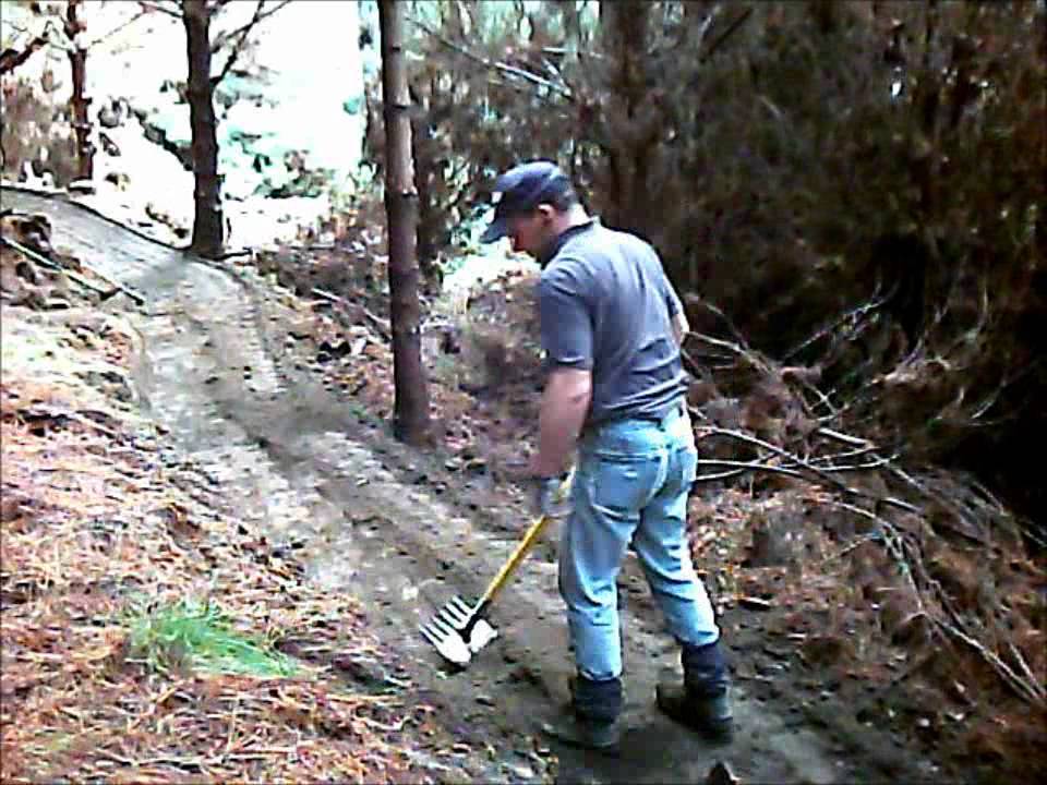 Construction of Tinker Trail - YouTube