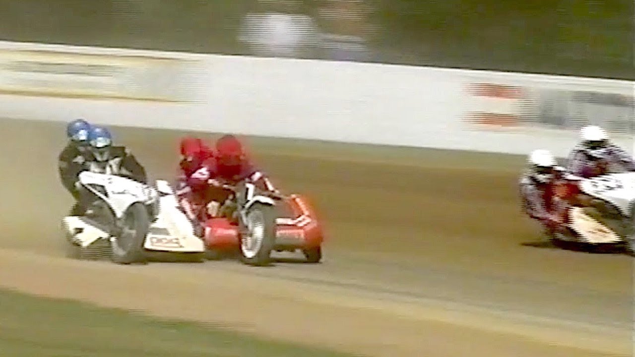 6 OF THE VERY BEST 1000cc RH SIDECAR GRASSTRACK RACES 10 - YouTube