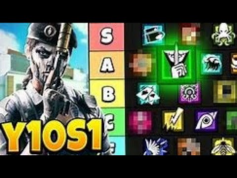 Updated r6 operator tier list - YouTube