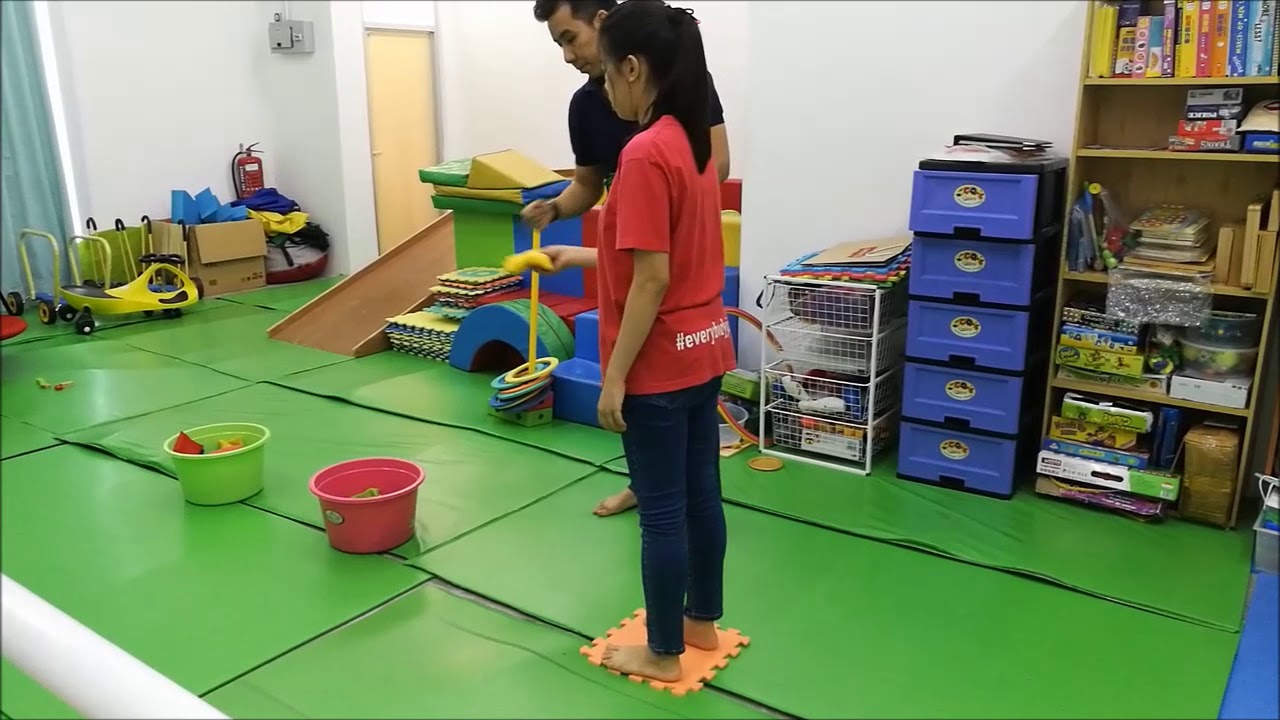 Occupational Therapy - Gross Motor Exercise (Throwing) - YouTube