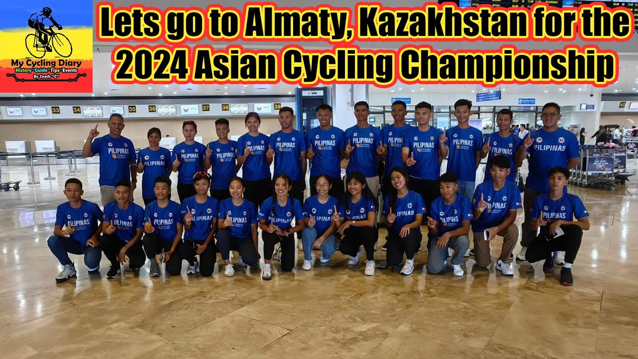 Lets go to Almaty, Kazakhstan for the 2024 Asian Cycling Championship ...