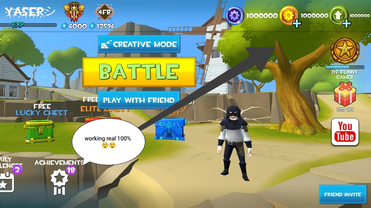 how to hack rocket royale 100% working - YouTube