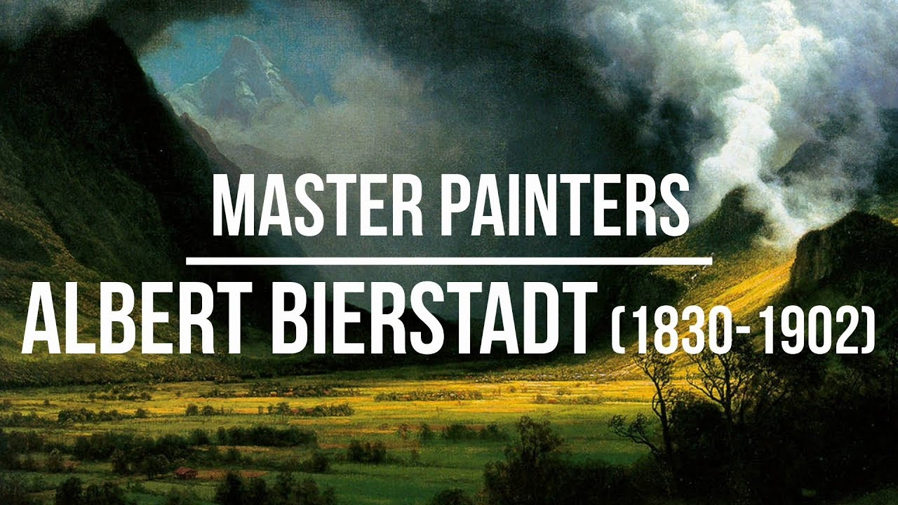 Albert Bierstadt (1830-1902) A collection of paintings 2K Ultra HD ...