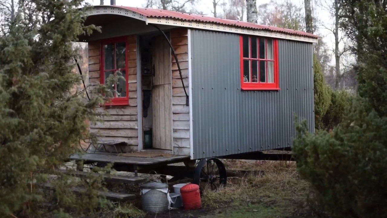 Glamping in the Cairngorms National Park: The Shepherd’s Hut at ...