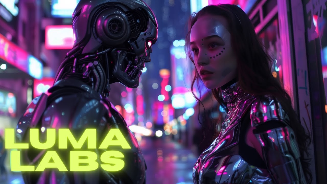ROBOTIC CULTS in a Dystopian Future - LUMA ai - YouTube
