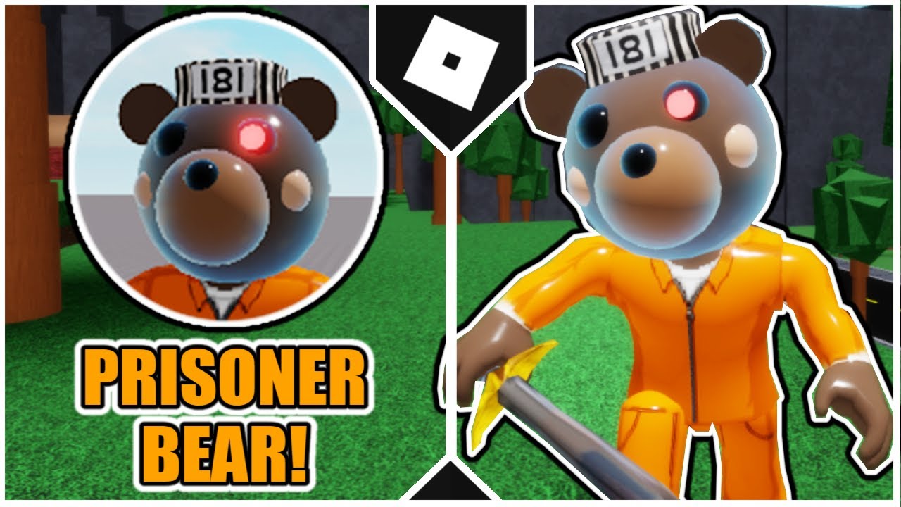 How to get the "PRISONER BEAR" BADGE + PRISONER BEAR MORPH in PIGGY RP ...