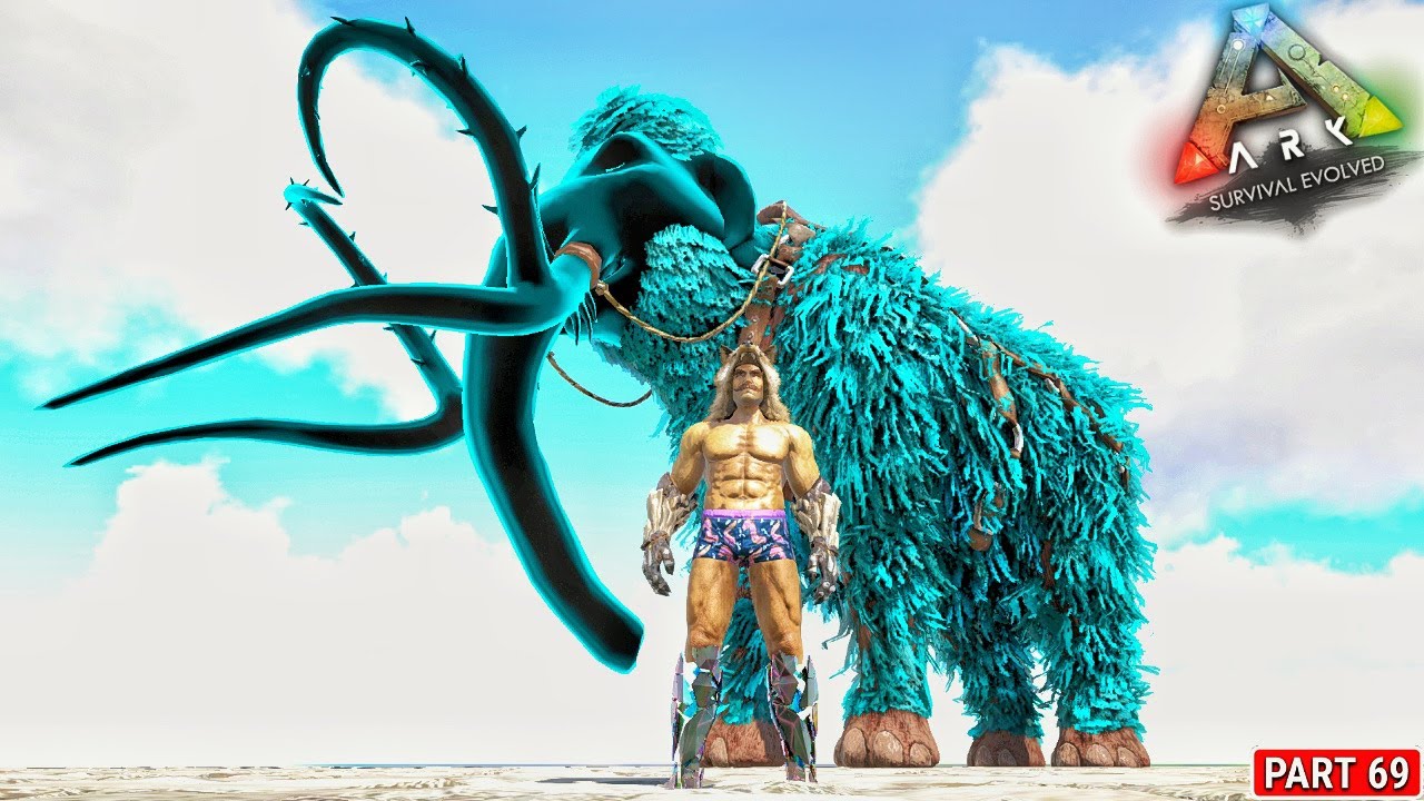 69 Episode Special Tame Ancient Mammoth 🔥🔥🔥 : ARK MEGA Modded : ARK ...