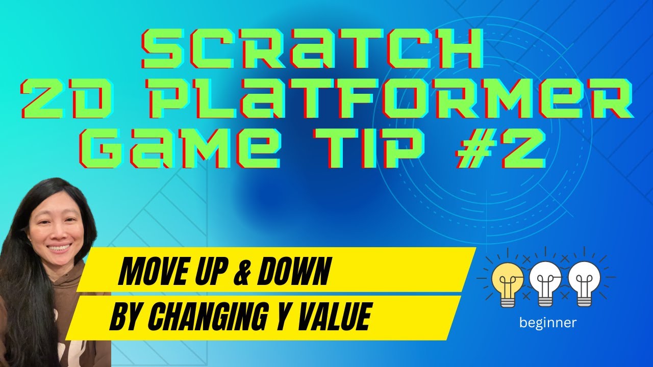 Scratch 2D Game Tip #2 Move Up and Down (Beginner) - YouTube