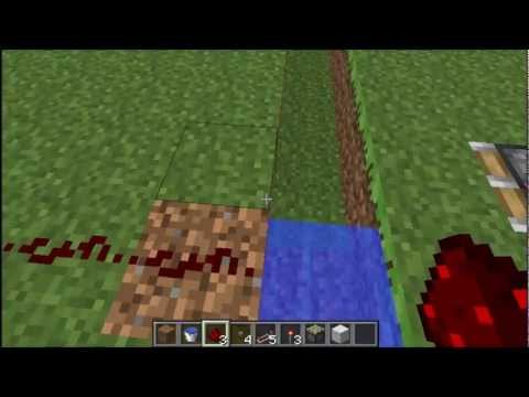 Minecraft - Como Controlar Água Com Redstone - IdeiasMinecraft - YouTube