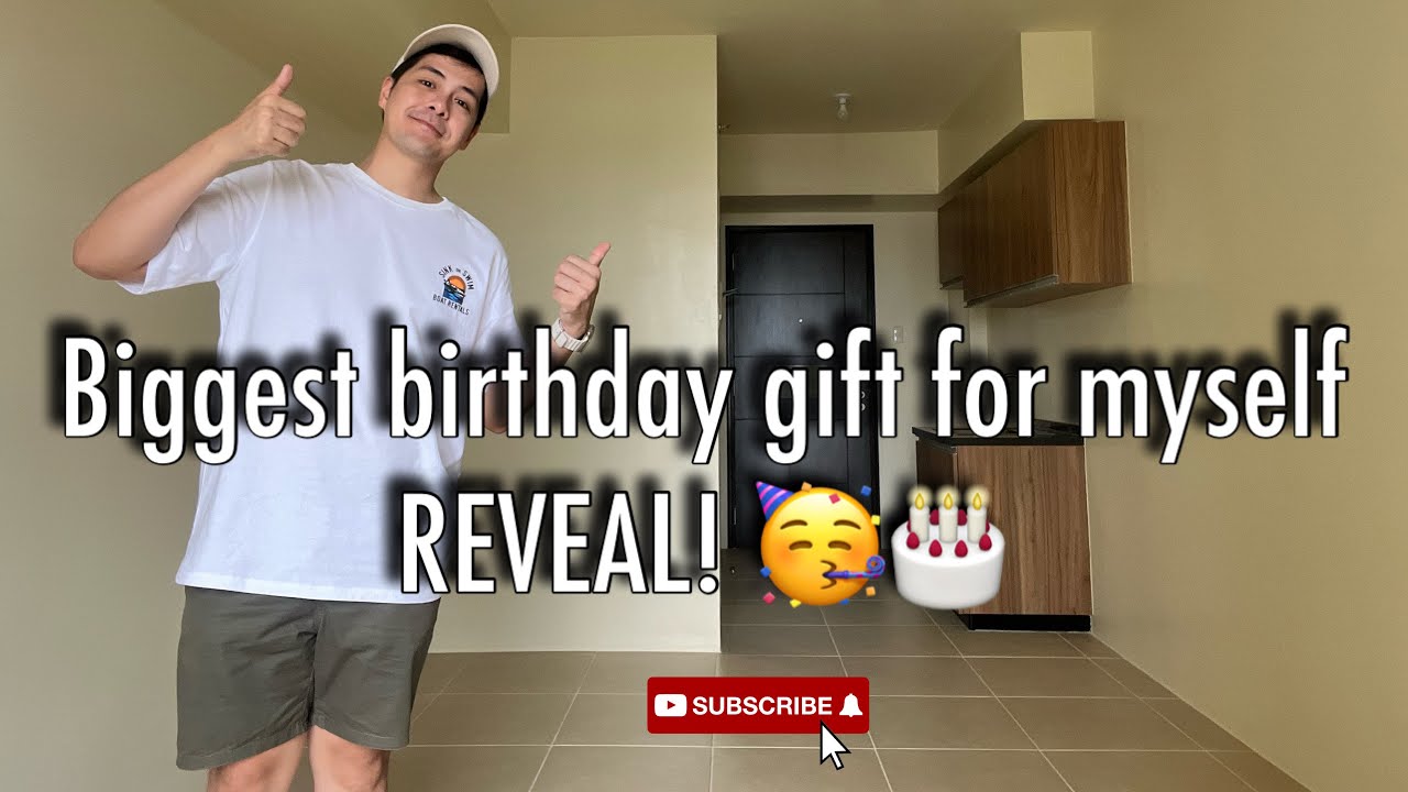 Biggest birthday gift for myself REVEAL : Nakakaiyak din pala 🥹 - YouTube