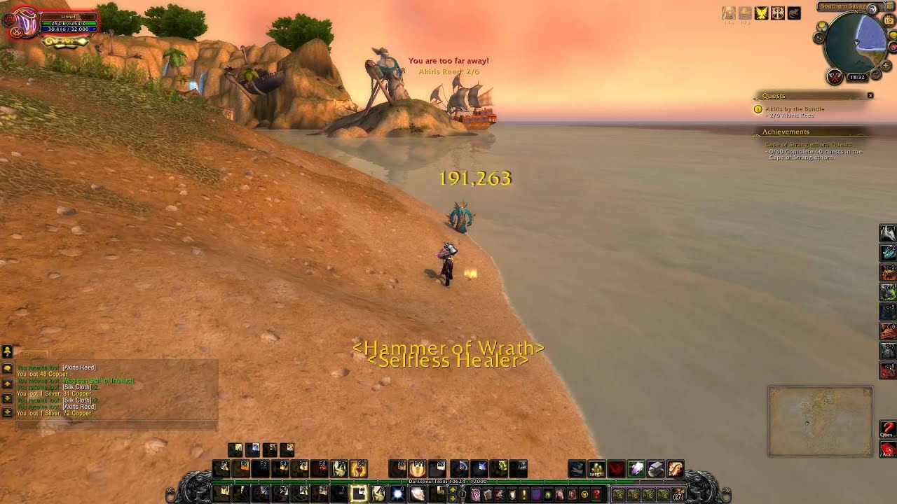 Akiris by the bundle Quest Playthrough - The Cape of Stranglethorn ...